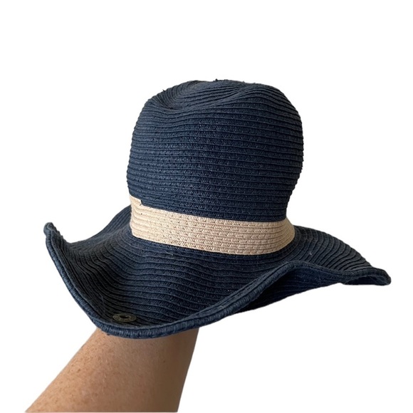Peter Grimm | Accessories | Pete Grimm Navy Blue Rounded Top Sun Hat ...